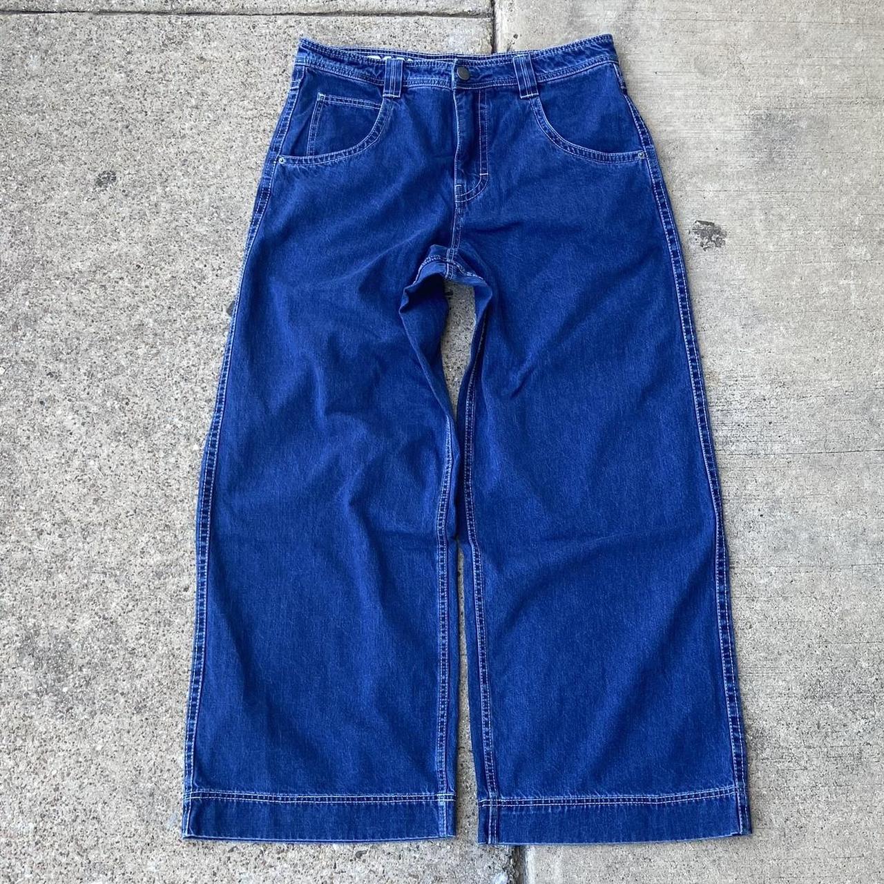 ALab Wide leg ahh jeans Size mens 34 Not brand new... - Depop