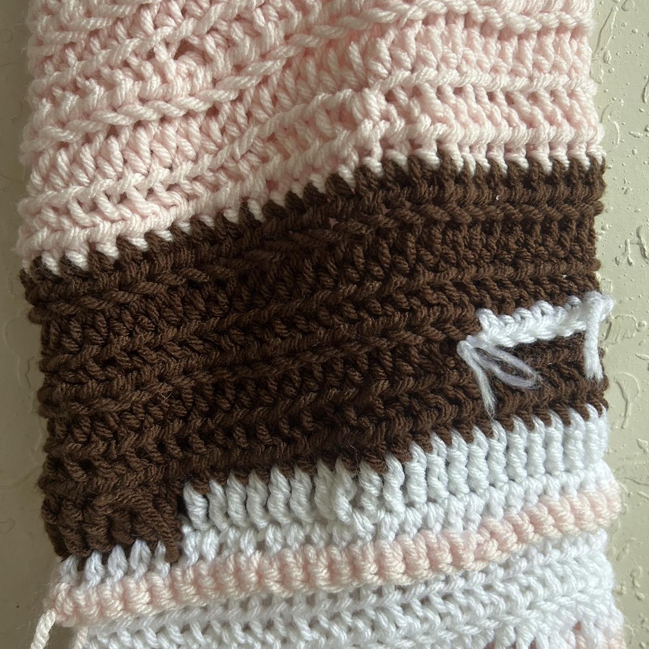 ~ 💕🤎🤍 neapolitan shrug 🤍🤎💕 ~ *made to order! ->... | Depop