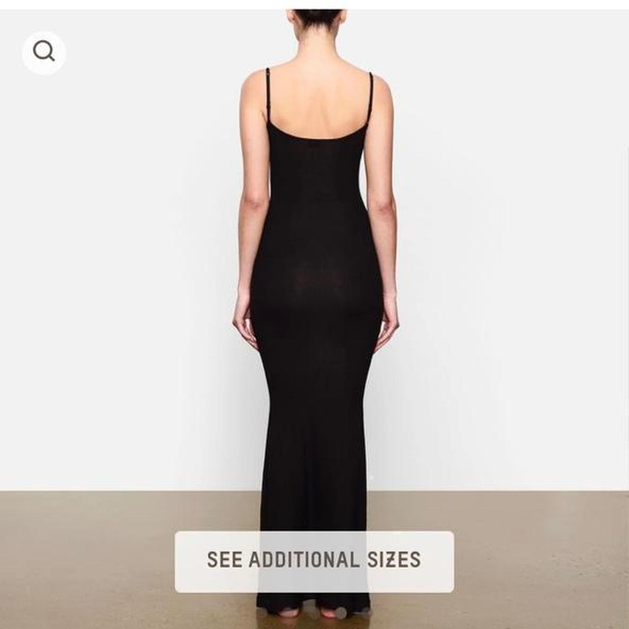 Brand New with Tags Skims LONG SLIP DRESS SIZE XS - Depop