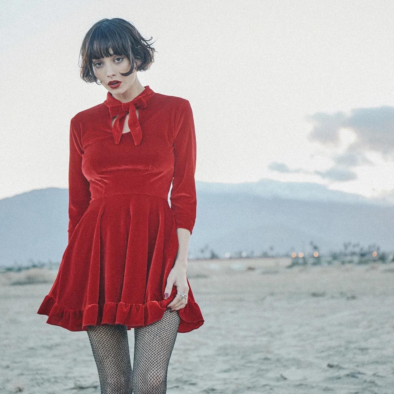 Red valfre cecilia dress This dress is so dreamy,... - Depop