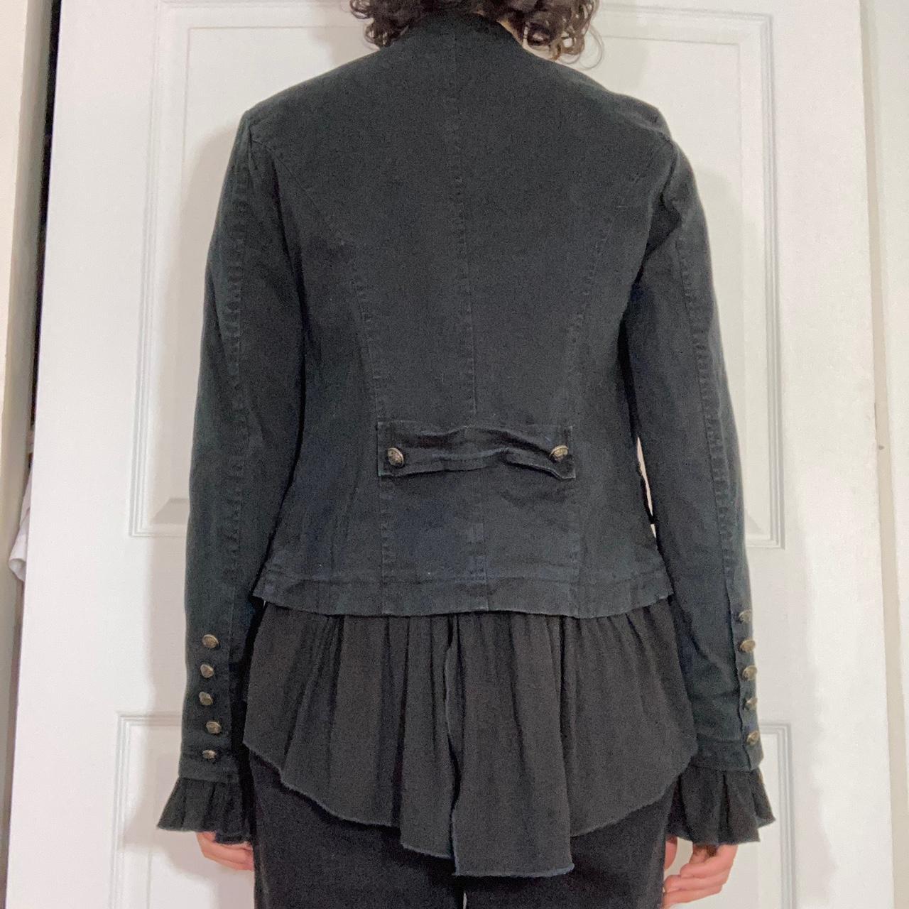 Free people ruffles romance jacket in the color... - Depop