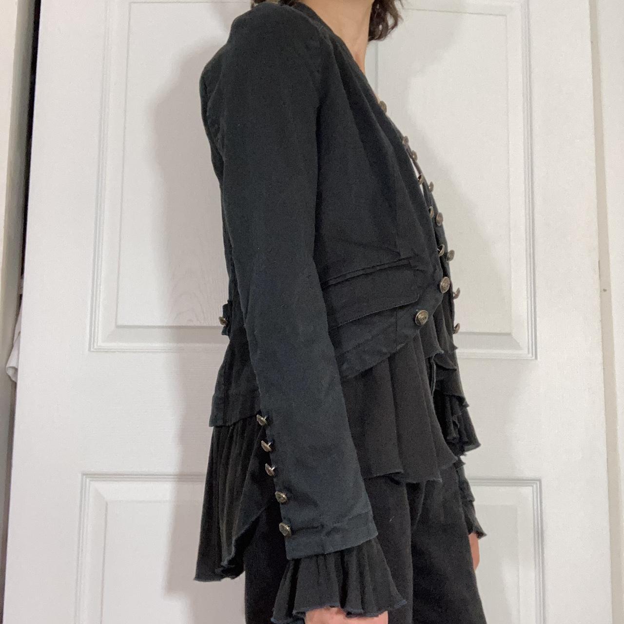 Free people ruffles romance jacket in the color... - Depop