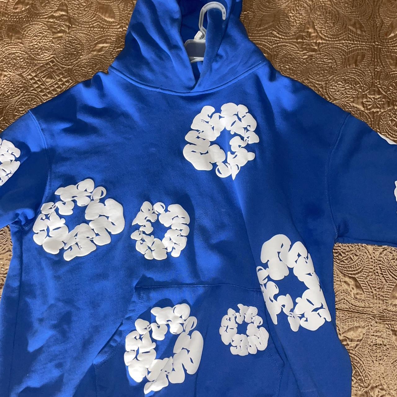 Blue Demi tears jacket | Depop
