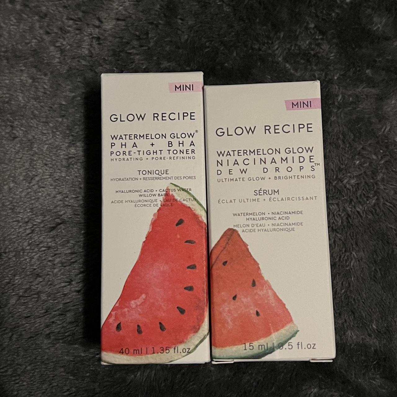 Glow Recipe mini watermelon glow - pha + bha toner... - Depop