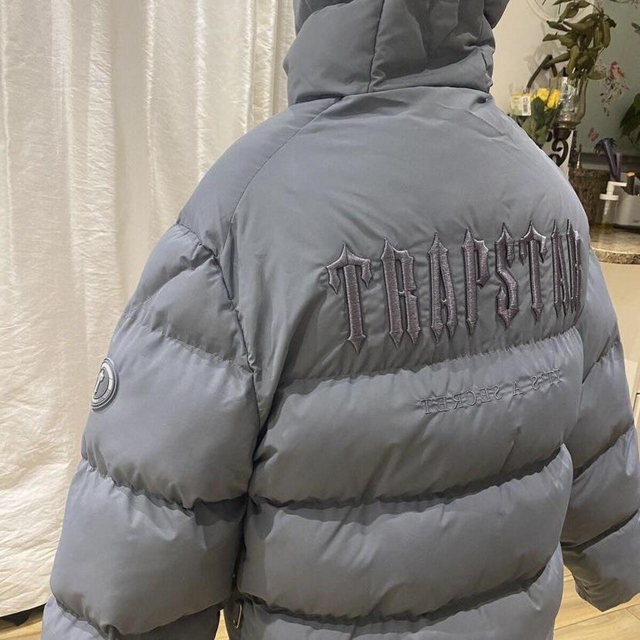 grey trapstar jacket #trapstar#puffer authentic - Depop