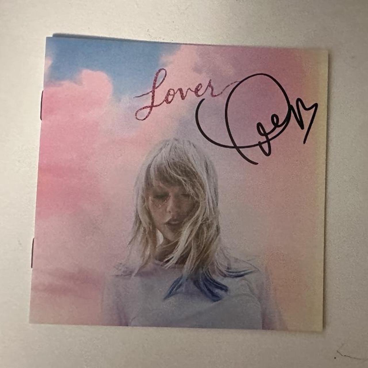 Taylor Swift Signed Lover Cd Booklet #lover... - Depop