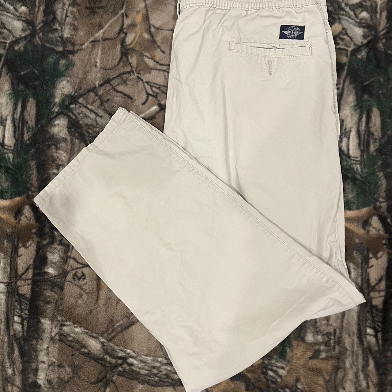 White dockers pants, 36-28 - Depop