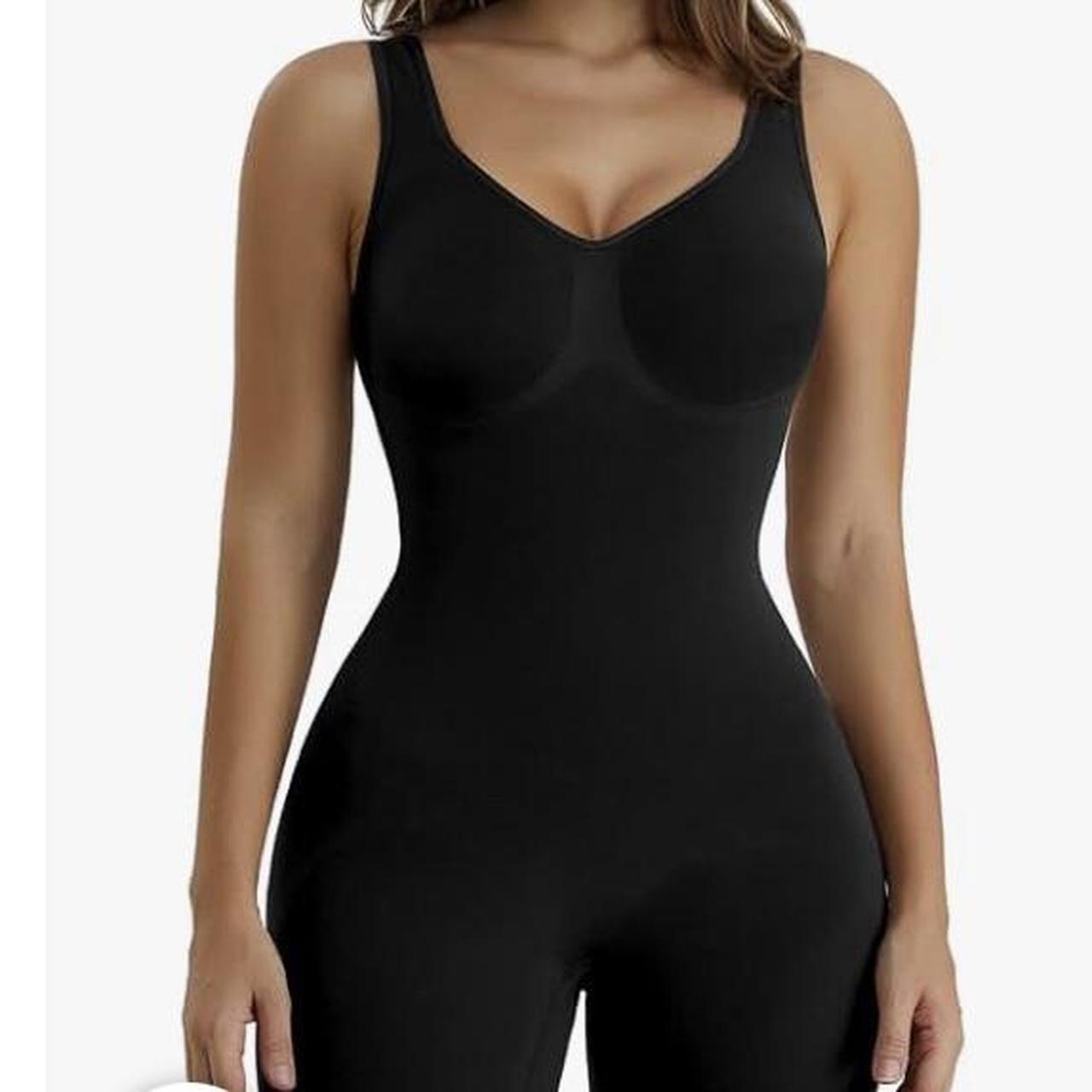 New! Shaper X mid thigh shaping/slimming body suit... - Depop