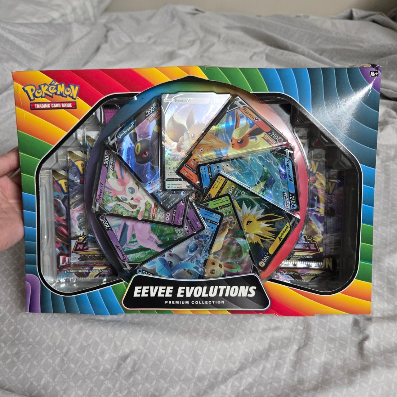 Eevee Evolutions Premium Collection Box Sealed - see... - Depop