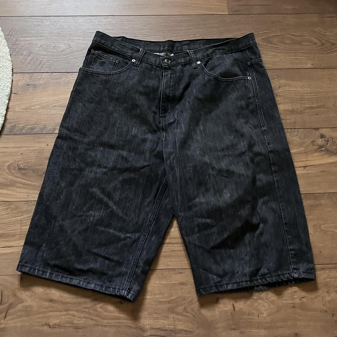 Vintage 2000s Baggy Black RocaWear Double R Pocket... - Depop