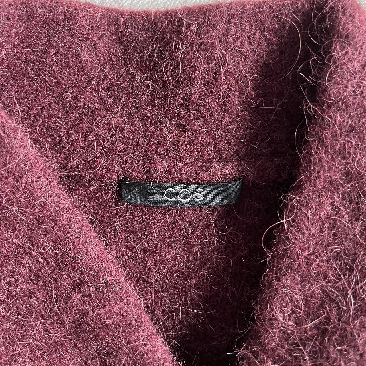 COS cropped shawl. Made with 34% alpaca wool.... - Depop