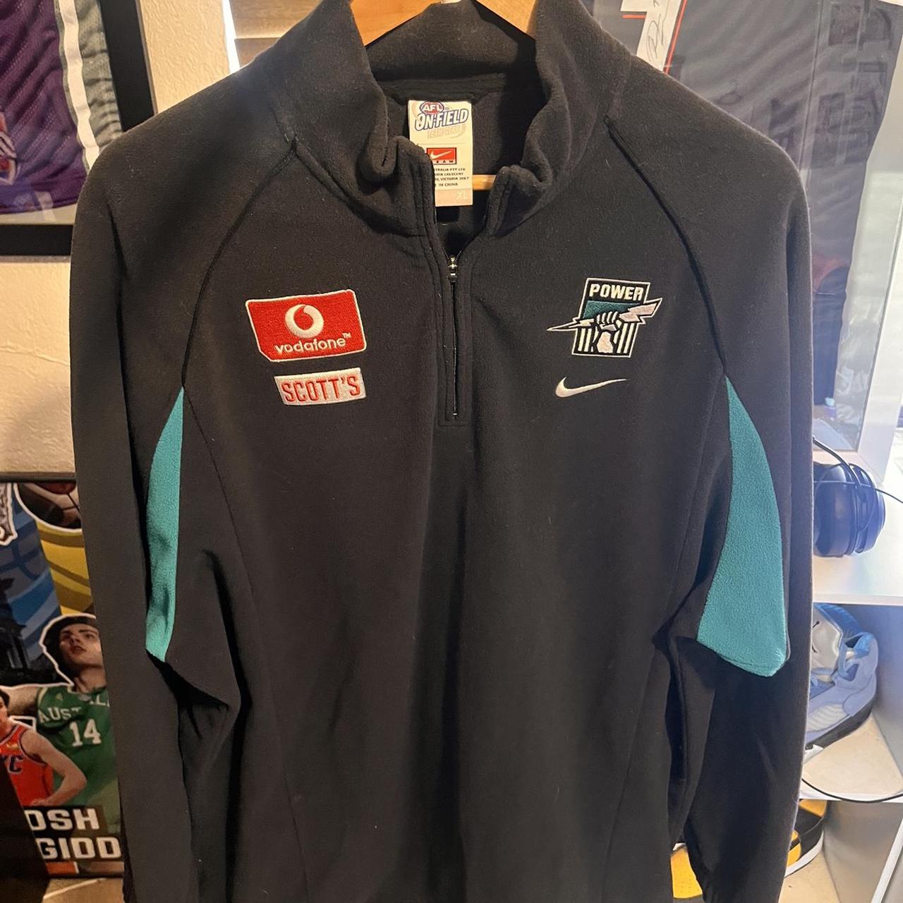 Vintage Nike Port Adelaide Power fleece jumper XL | Depop