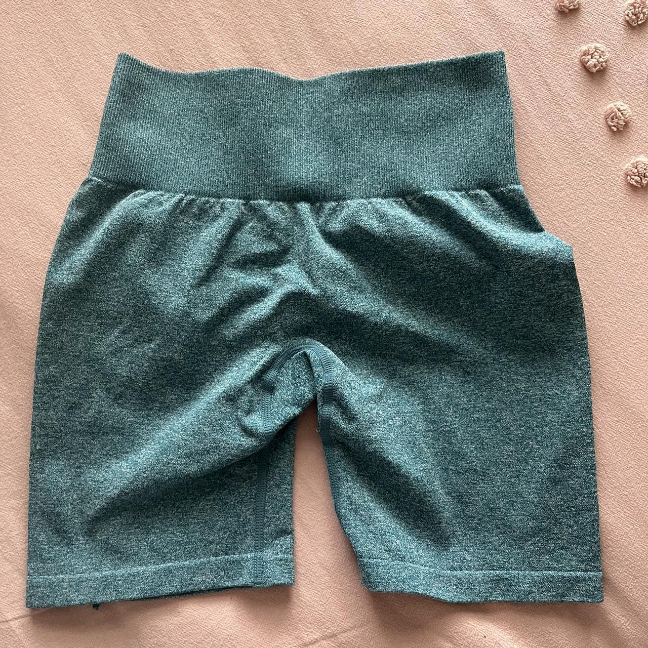 Small Nvgtn Biker Shorts Blue Depop