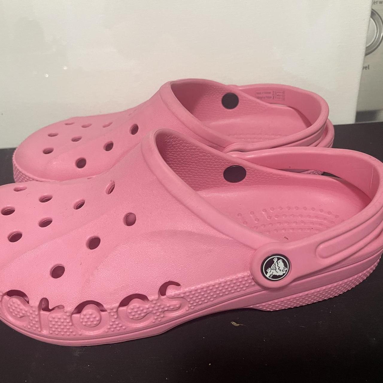 Pink Crocs - Depop