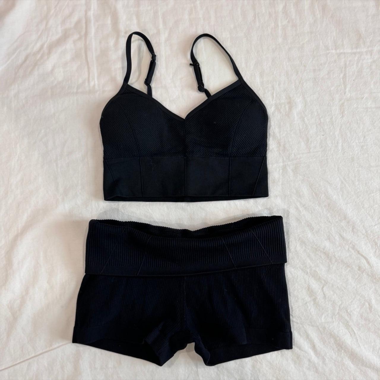 Matching Set Active Black Workout Set 💭Open To... - Depop
