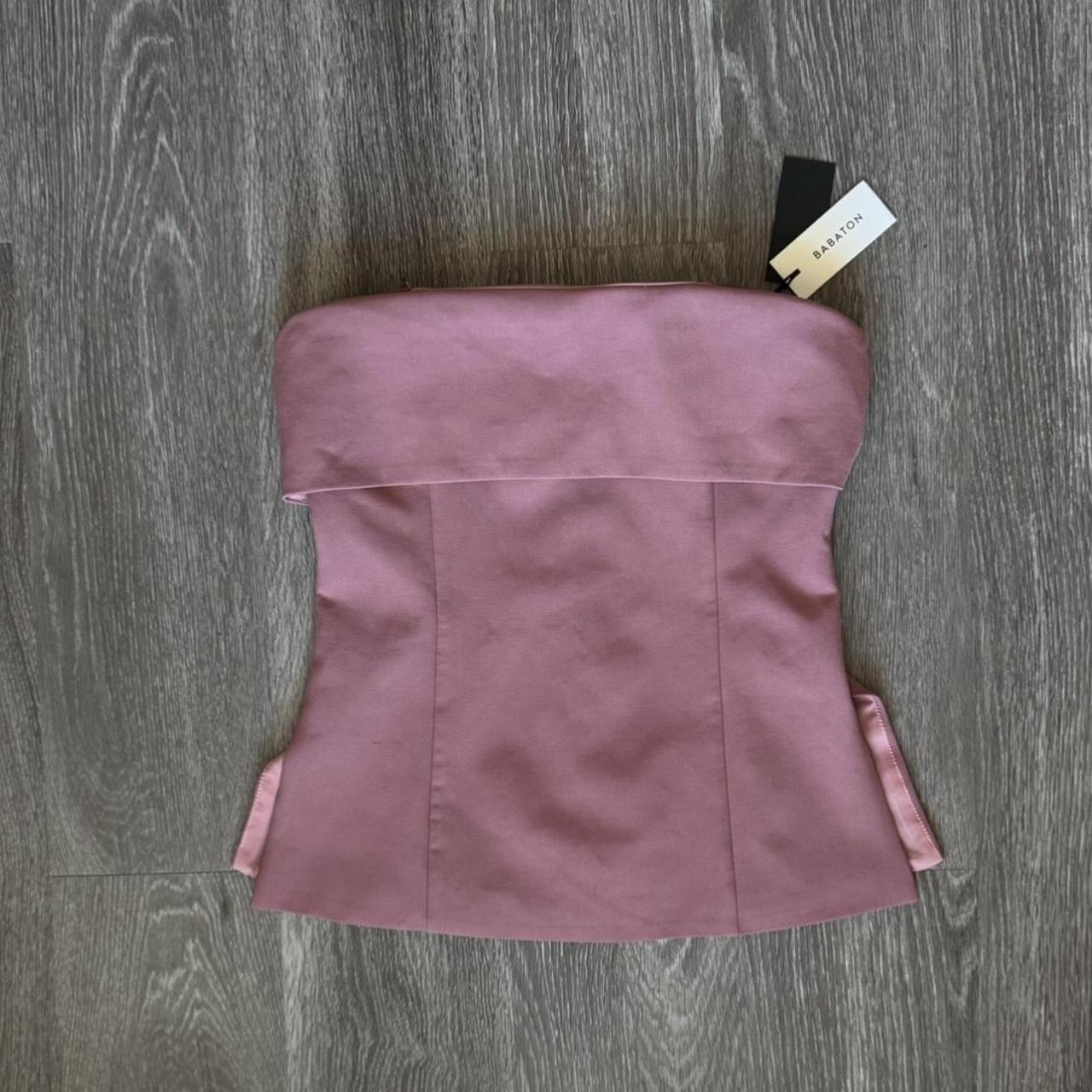 Aritzia Babaton Element Fold Over Tube Top Ship in... - Depop