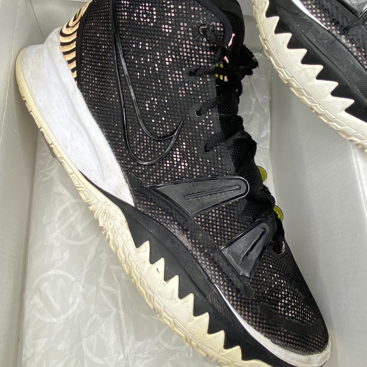 Nike Kyrie 7 Black ASKING PRICE £45.00 Size... - Depop