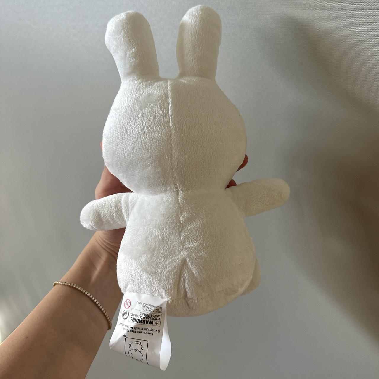official licensed white mini miffy toy in perfect... - Depop