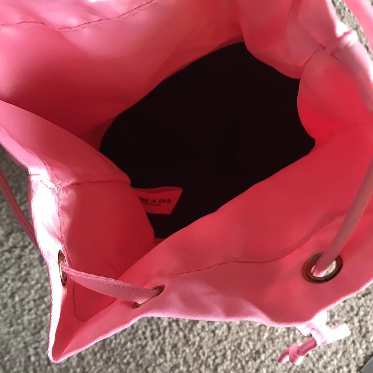 Baby Pink Drawstring Bag Pouch size: 22x12x17cm - Depop