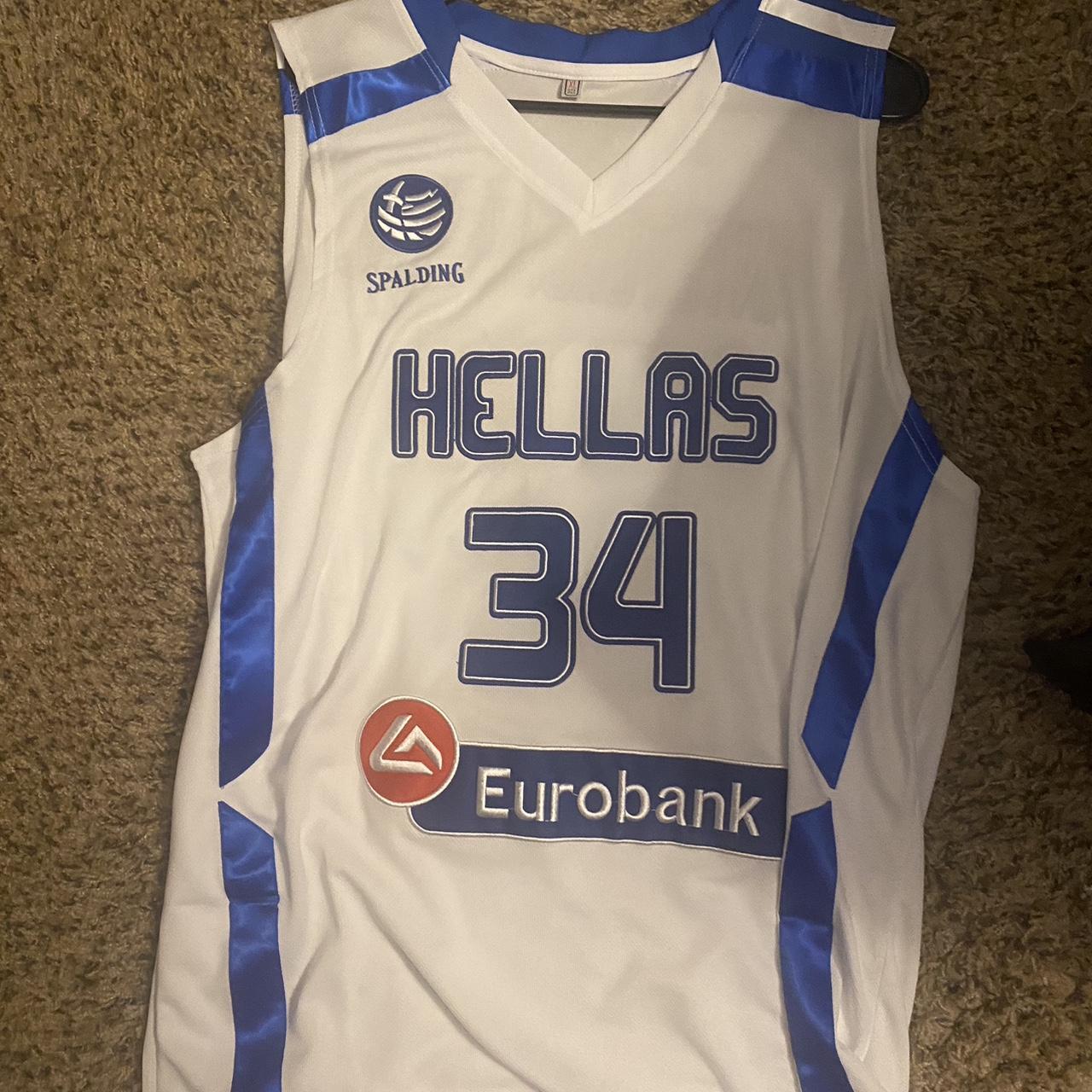 Giannis Hellas jersey Never worn - Depop