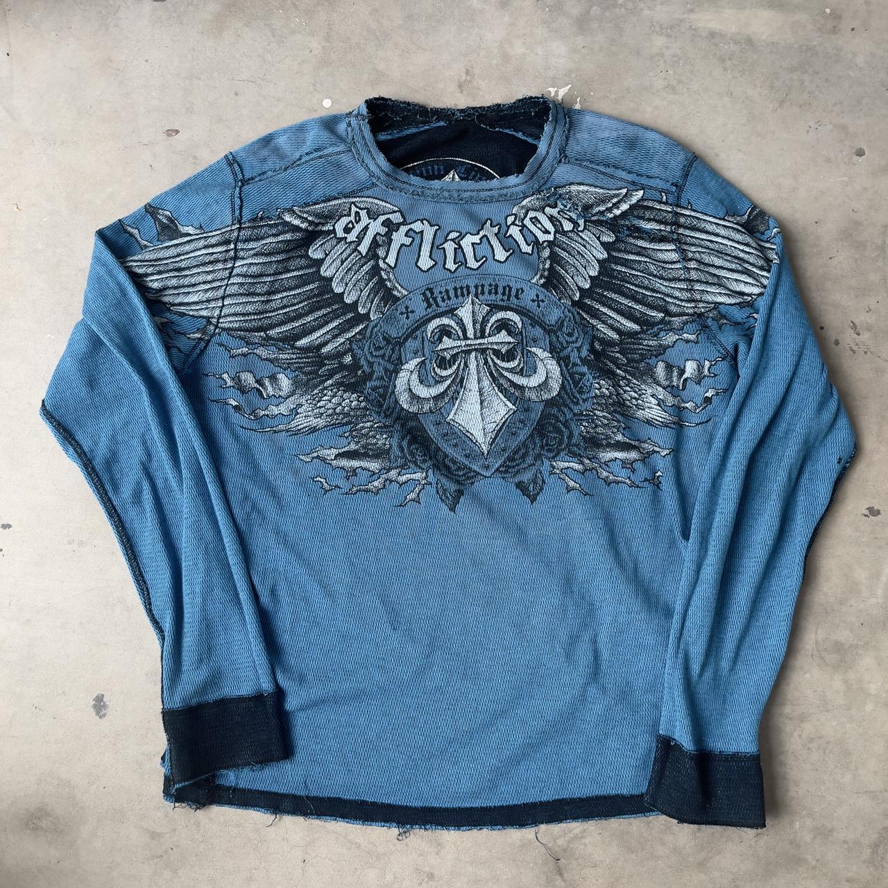 Affliction reversible affliction tapout mma elite... - Depop