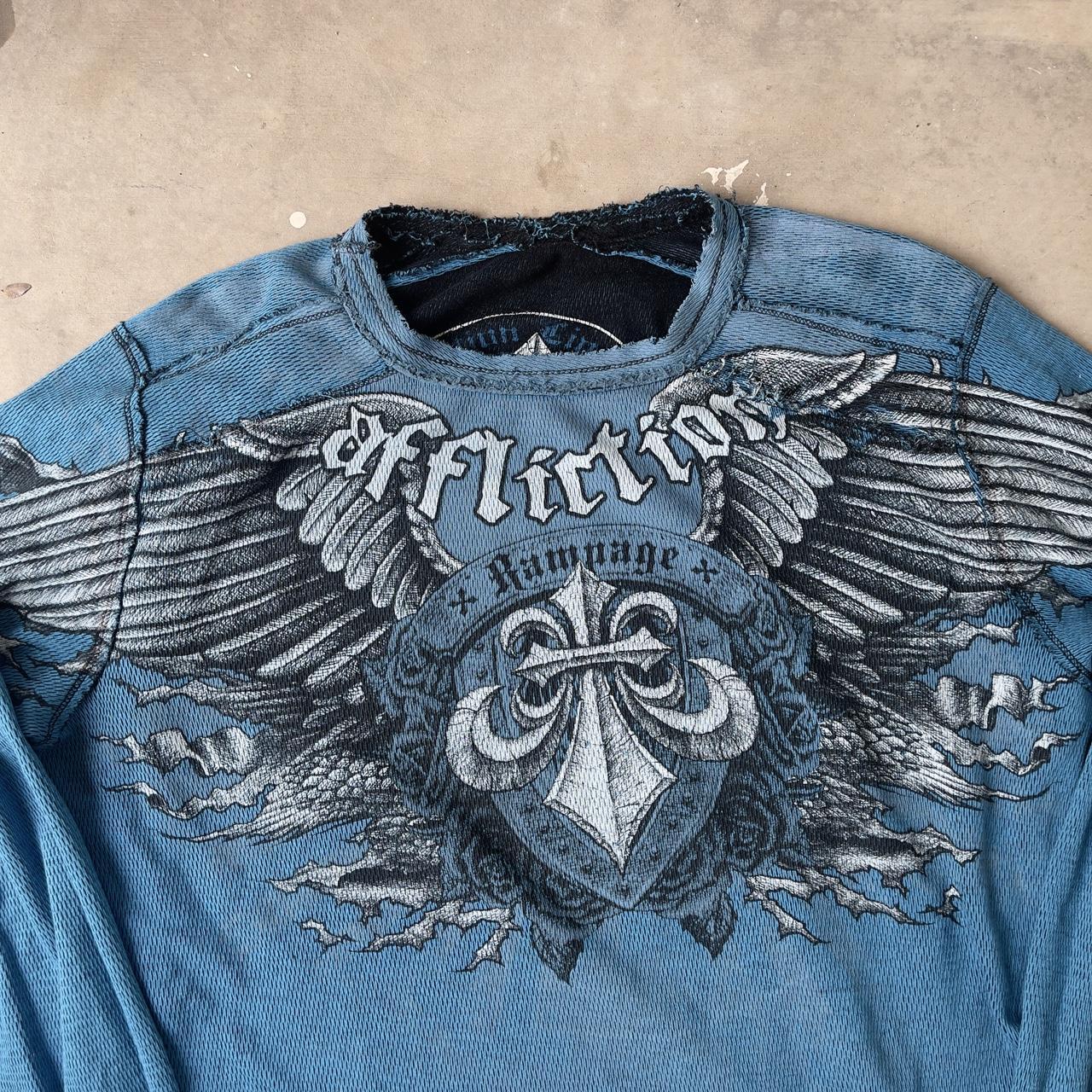 Affliction reversible affliction tapout mma elite... - Depop