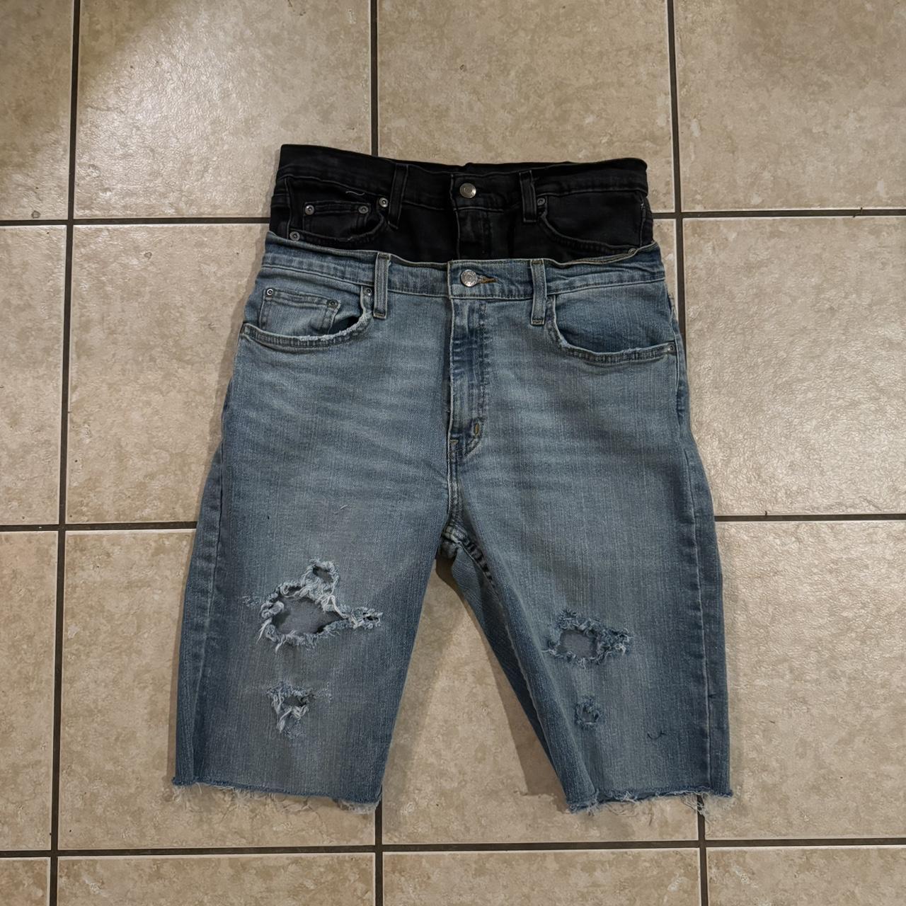 Double Waisted Jorts made by me nice... - Depop