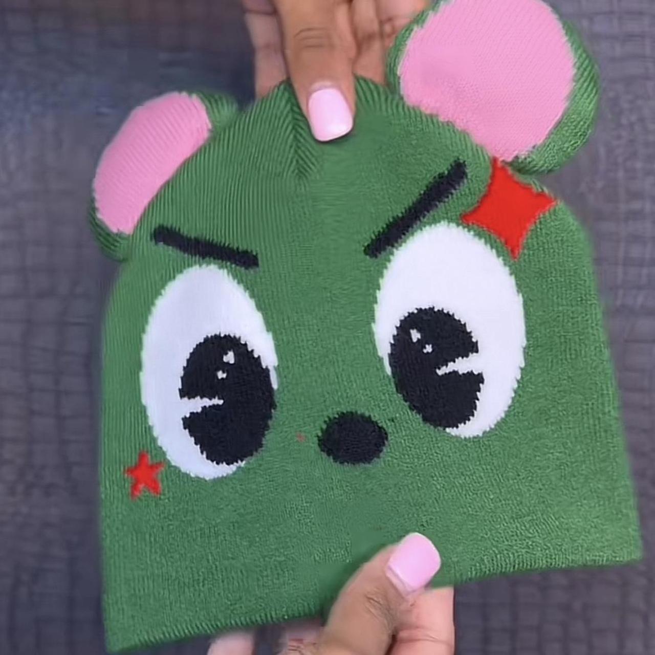 BRAND NEW! Emotional therapy green beanie Dm... - Depop