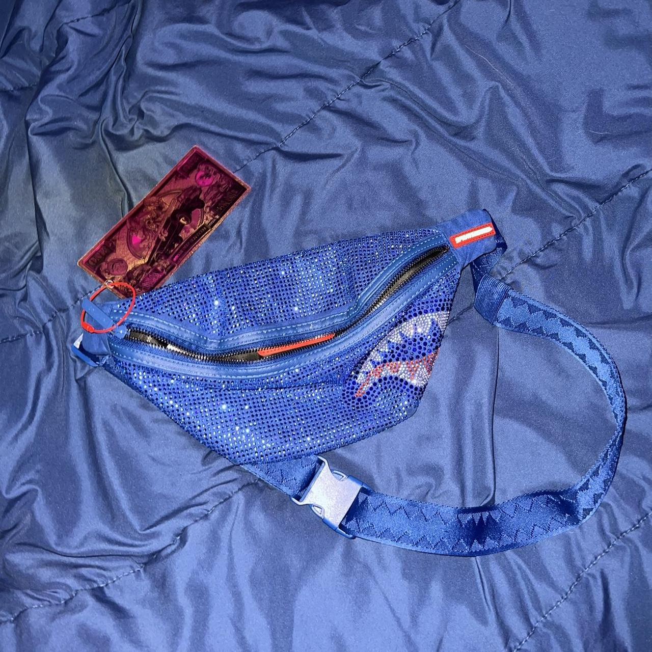 Sprayground side bag with trillions tag, in very... - Depop