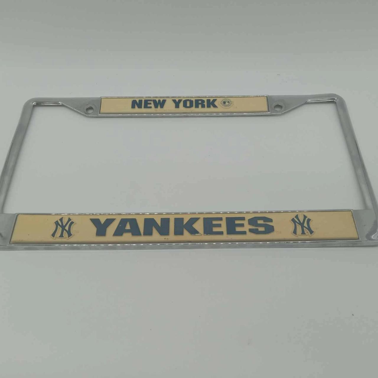New York Yankees Car License Plate Frame - Depop
