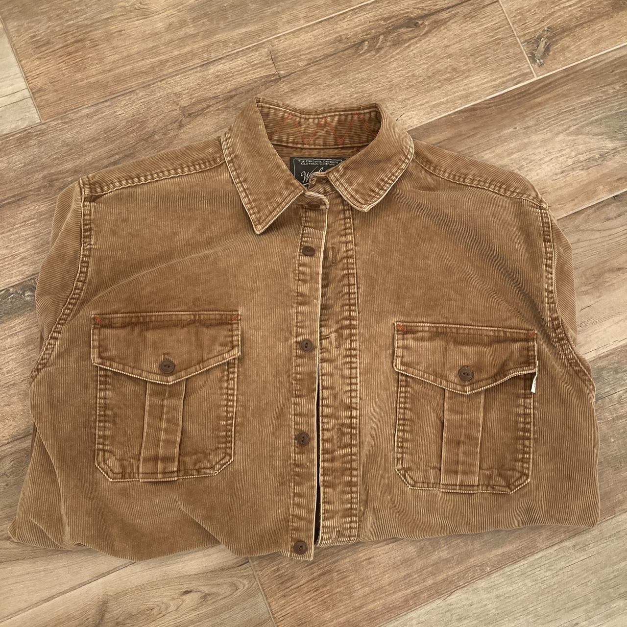 Large VTG Woolrich Corduroy Button Down, Very good... - Depop Large VTG Woolrich Corduroy Button Down, Very good... - Depop