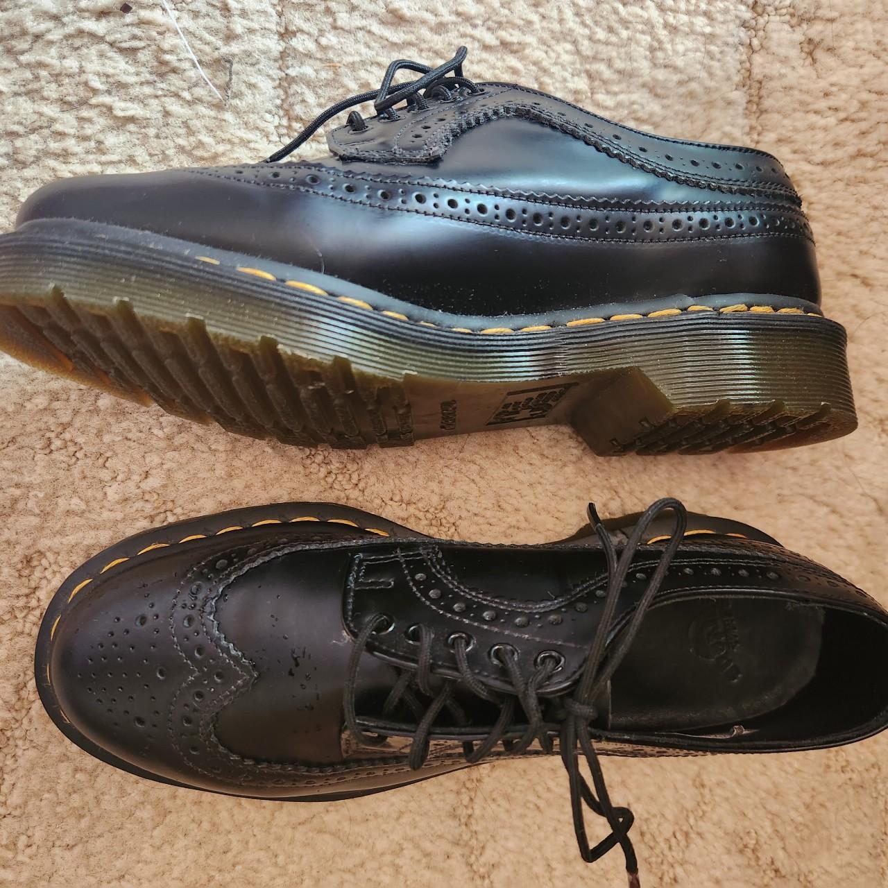 Dr Martin Brogues 3989. Worn approx twice. Only sign... - Depop