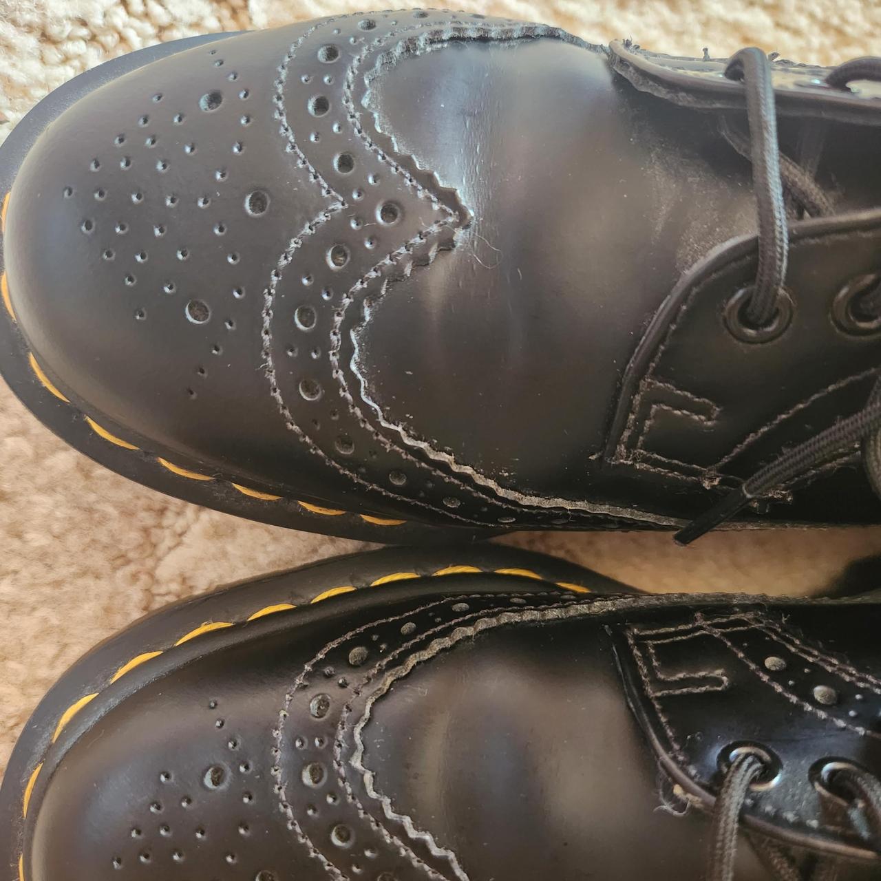 Dr Martin Brogues 3989. Worn approx twice. Only sign... - Depop