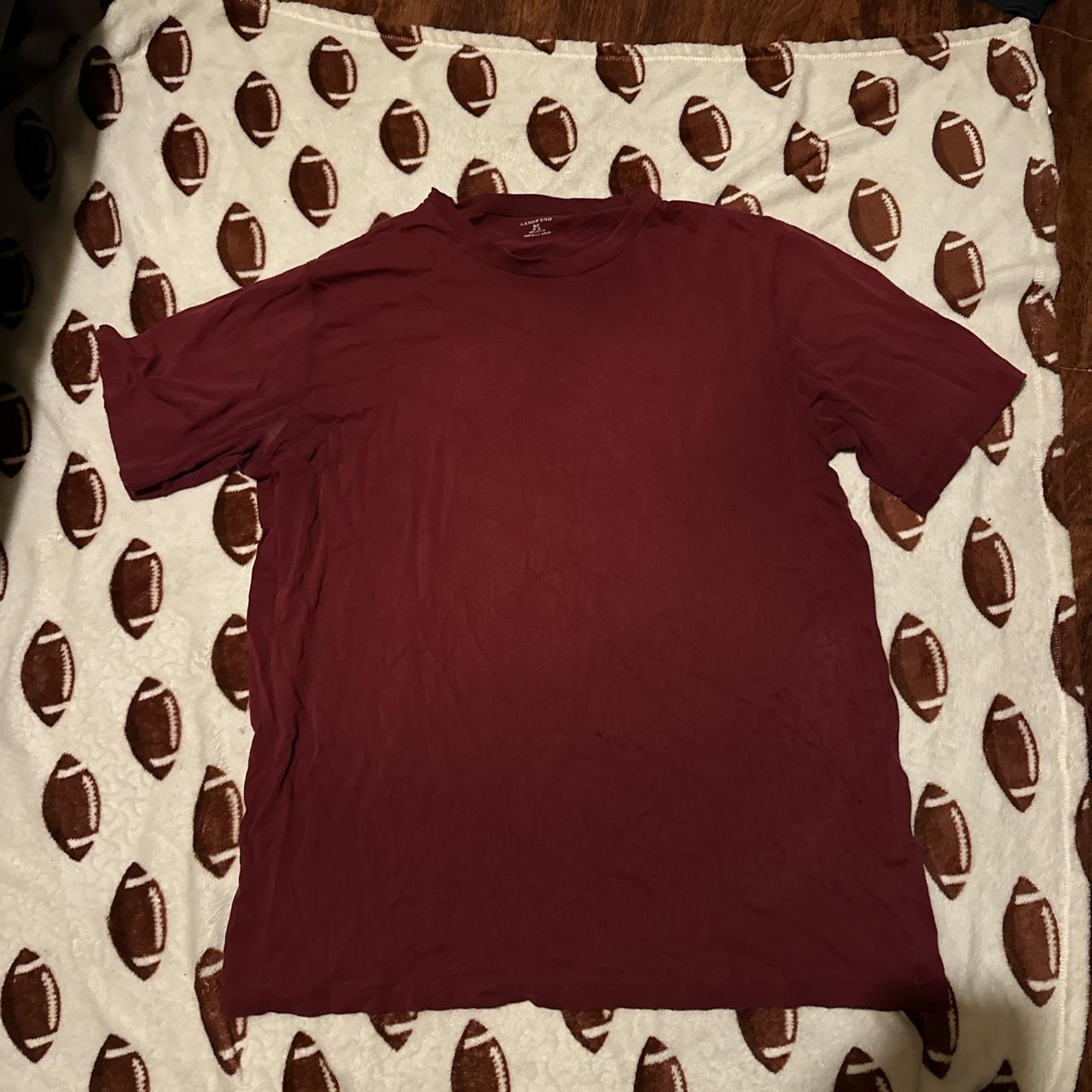 Plain red shirt perfect oversized shirt for summer... - Depop