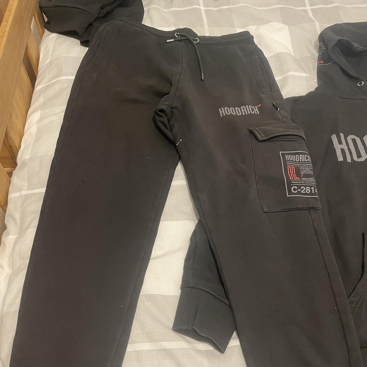 small hoodrich tracksuit - Depop