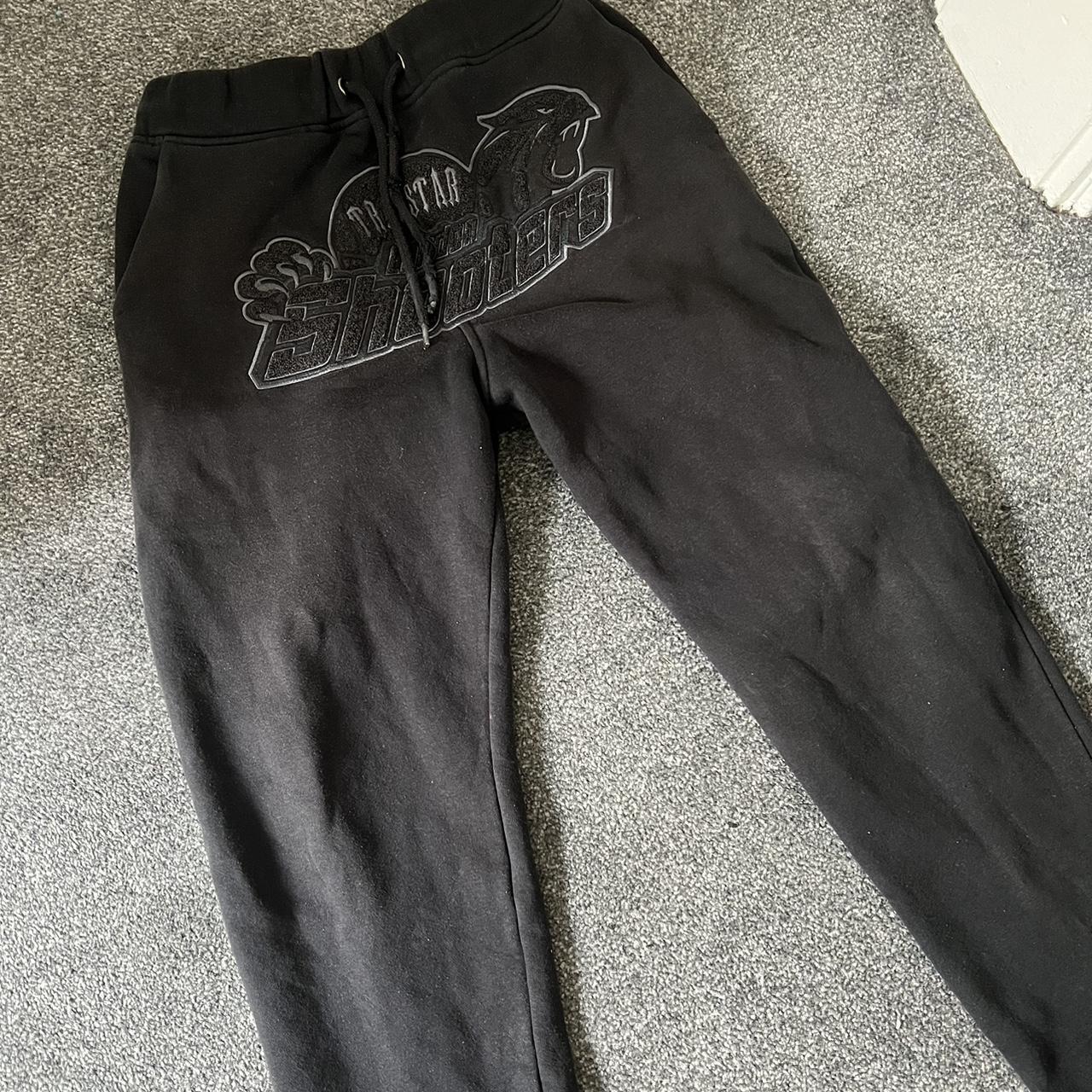 Trapstar shooters Black Joggers - Depop