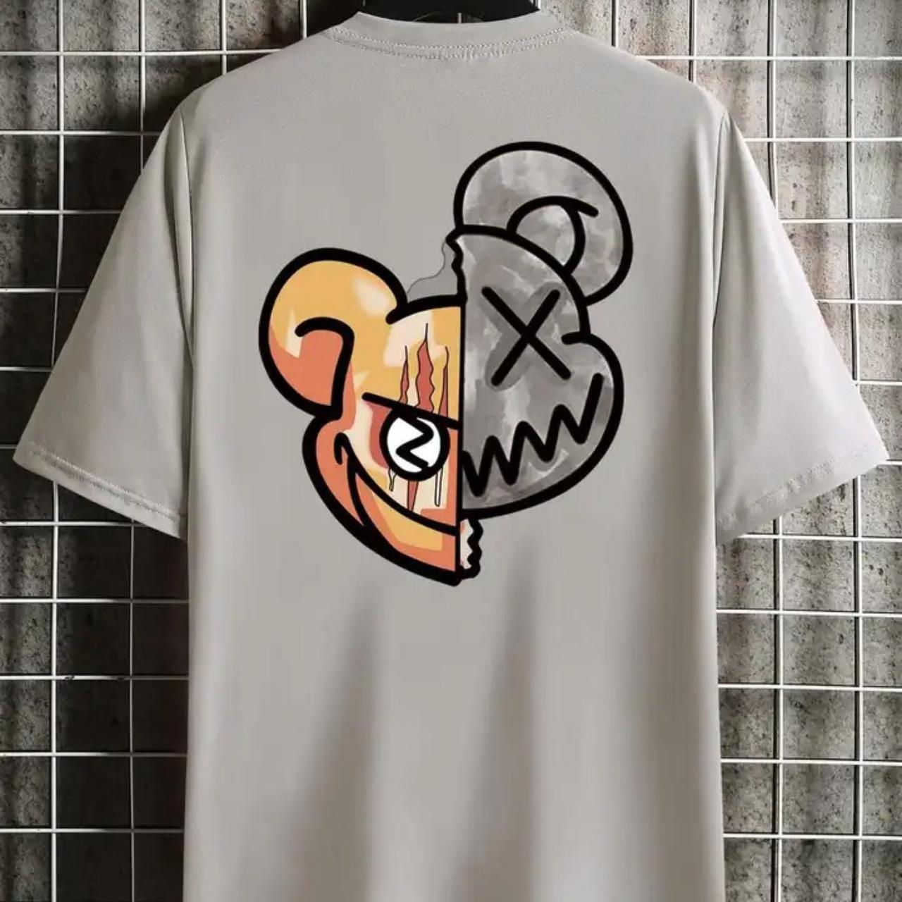 Graphic design t-shirts Bear design #summer... - Depop