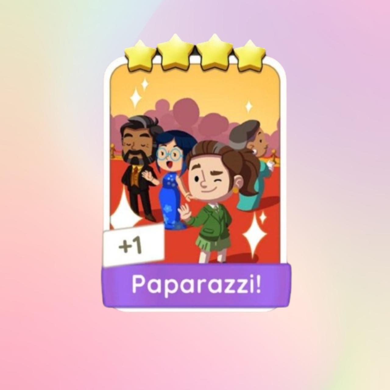 Paparazzi! - Monopoly 4-star sticker Please send us... - Depop