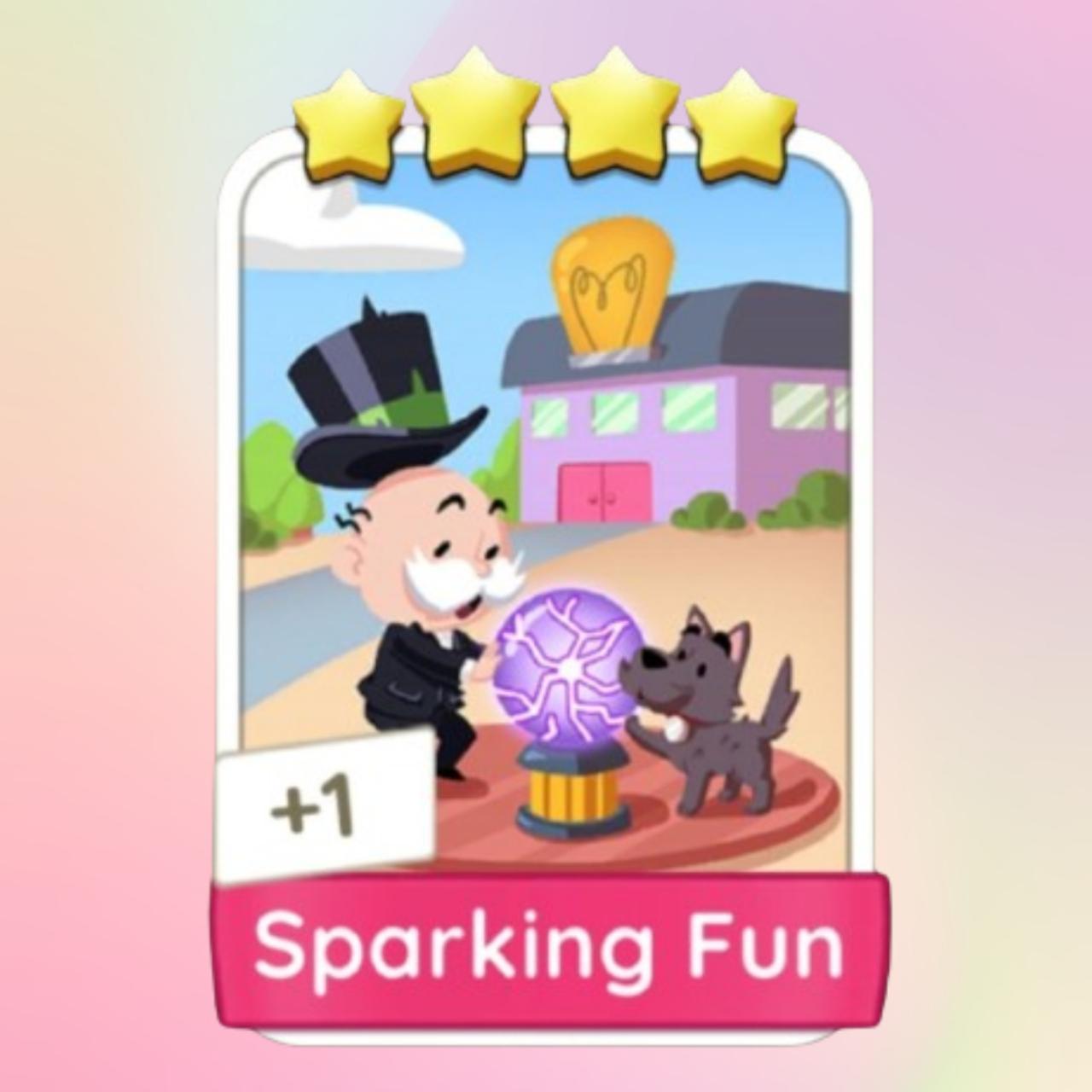 Sparking Fun - Monopoly 4-star sticker Please send... - Depop