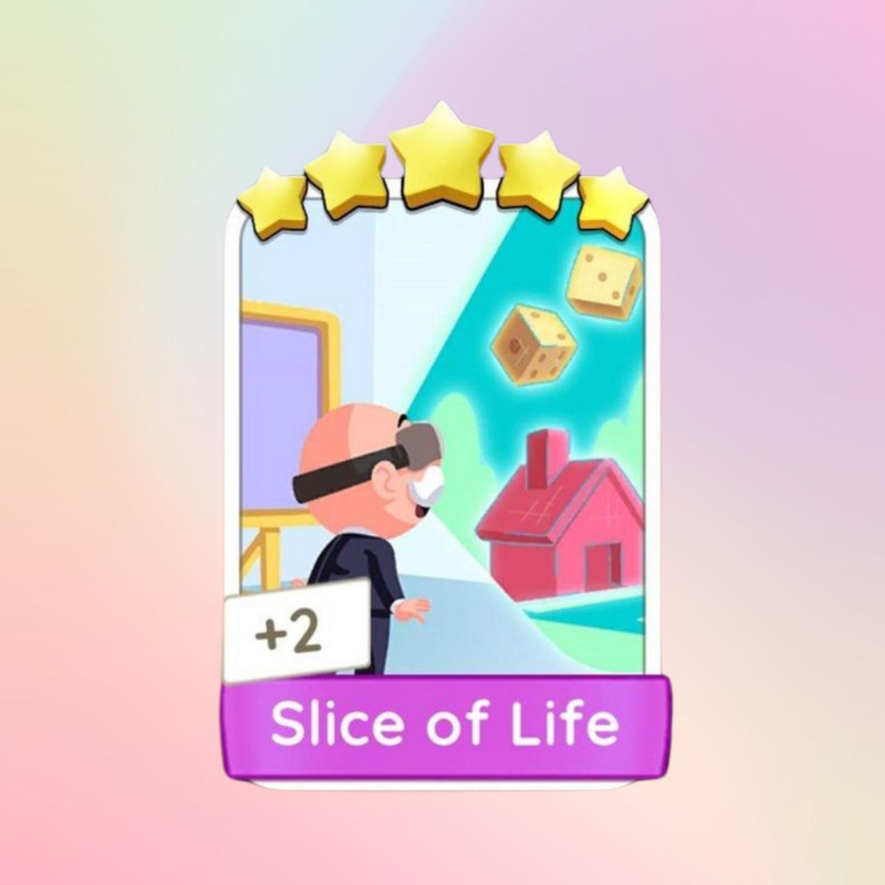 Slice of Life - Monopoly 5-star sticker Please send... - Depop