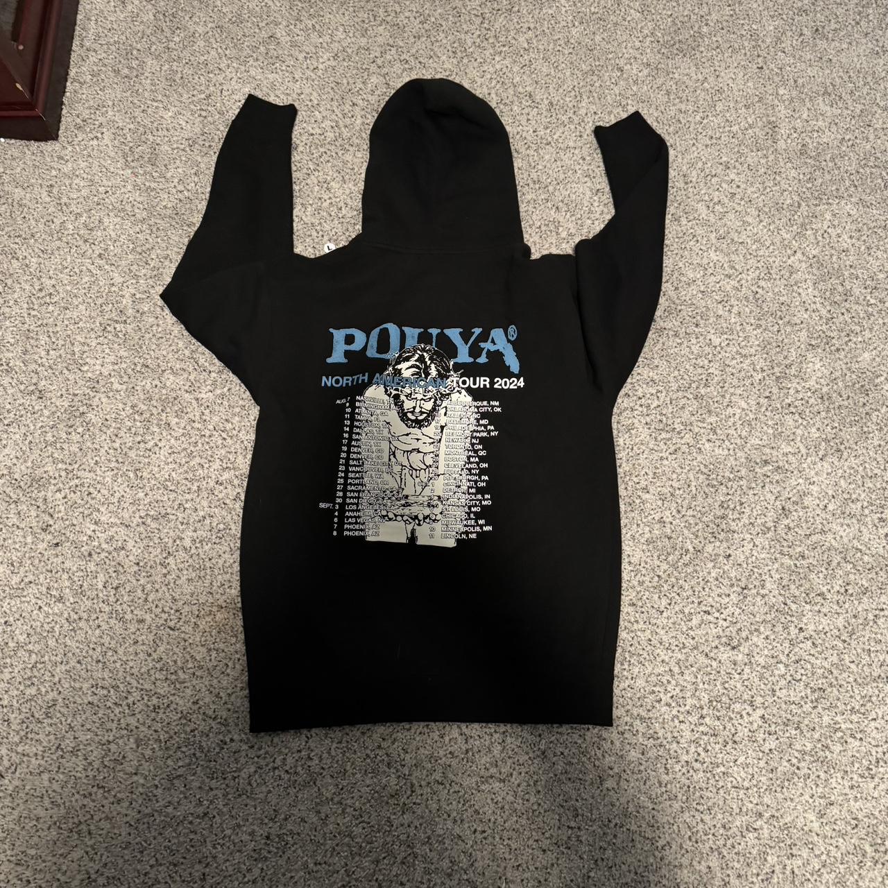 pouya 24 hoodie - Depop