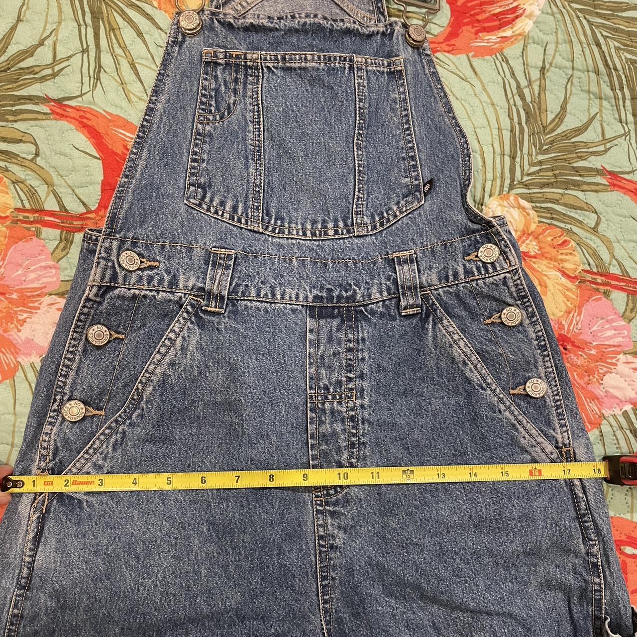 cutest baggy y2k overalls durable jean material - Depop