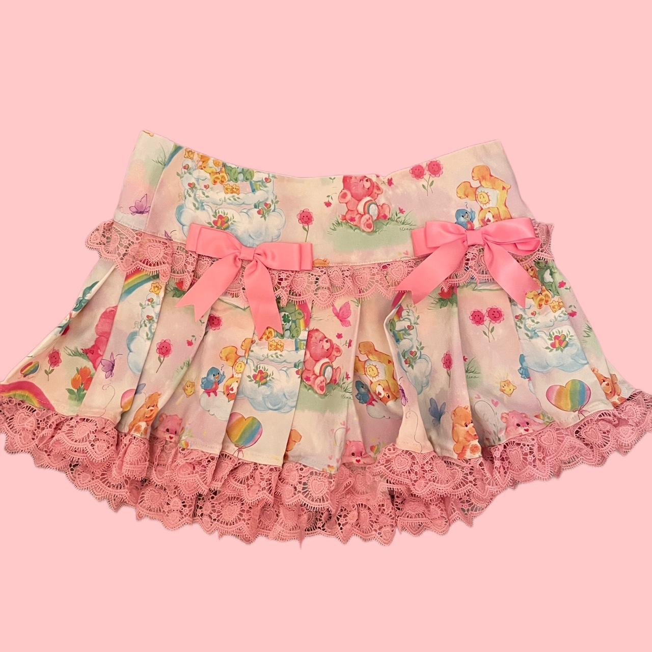 Care Bears X Dollskill Skirt Size Small Worn Depop
