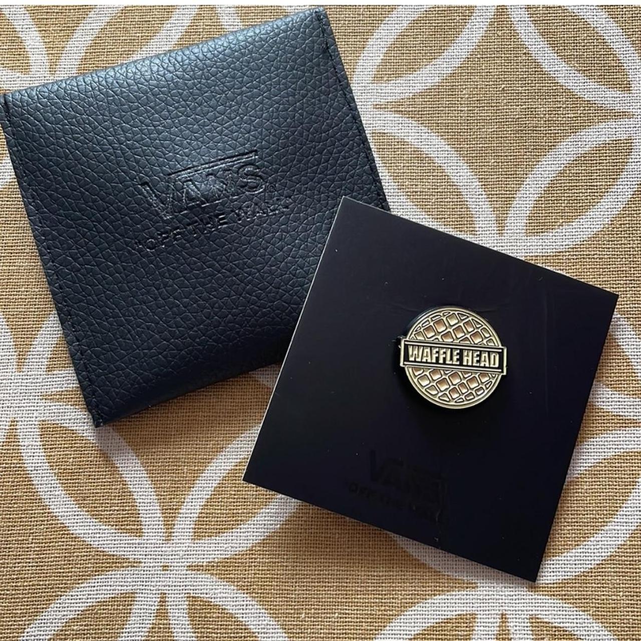 NWT Vans Waffle Head Pin Promotional item Pin with... - Depop