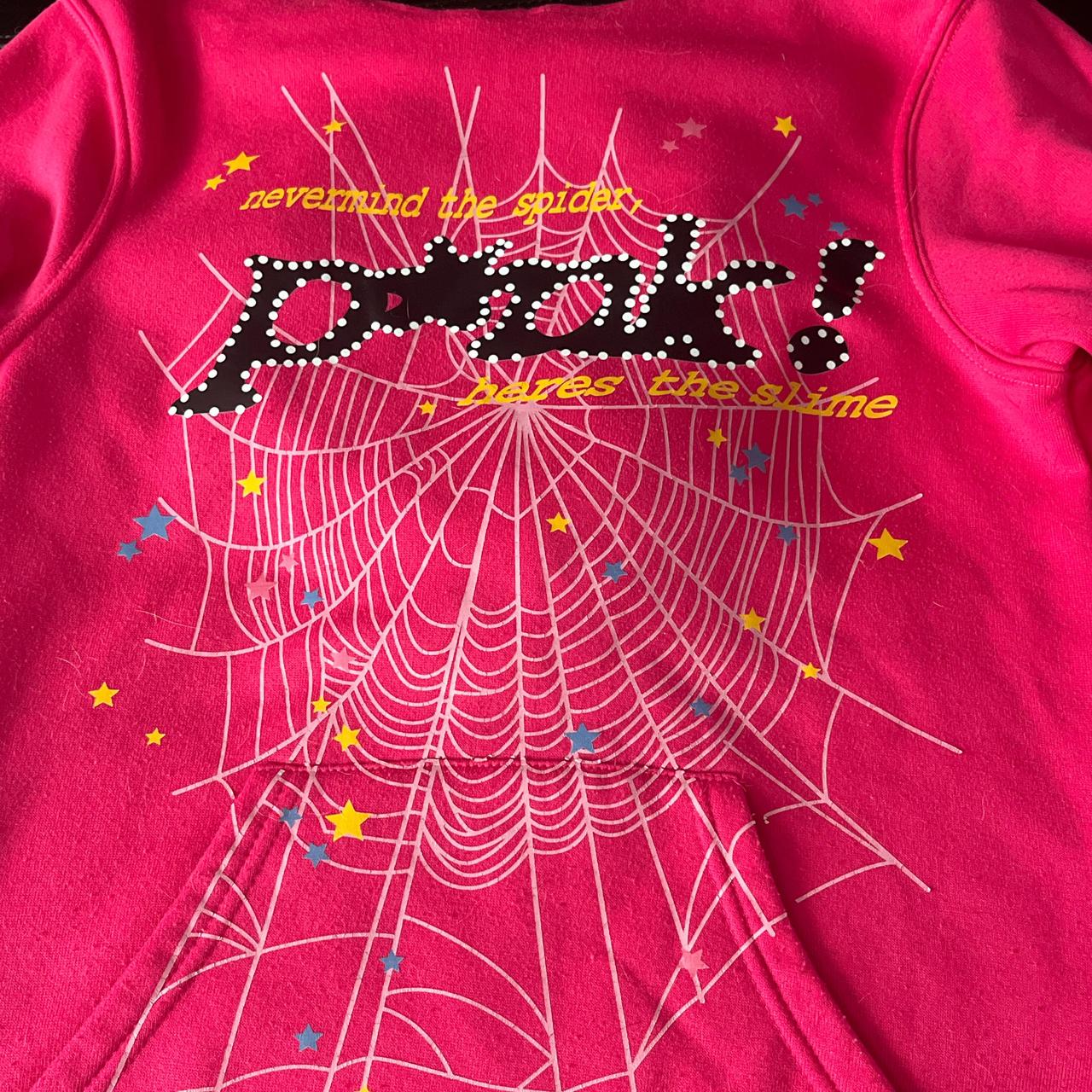 Fake spider hoodie looks real great condition worn once - Depop