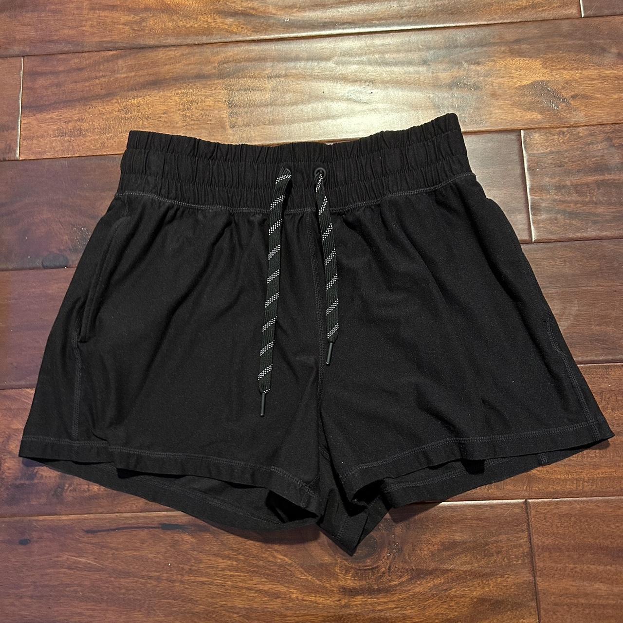 FLX black workout shorts -size medium - Depop