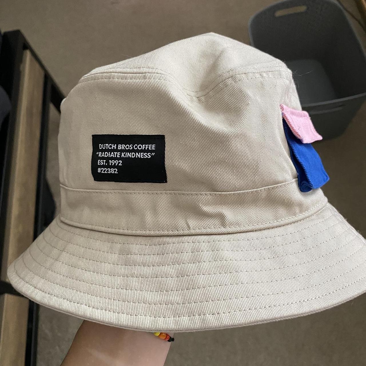 Dutch bros bucket hat. Never worn - Depop