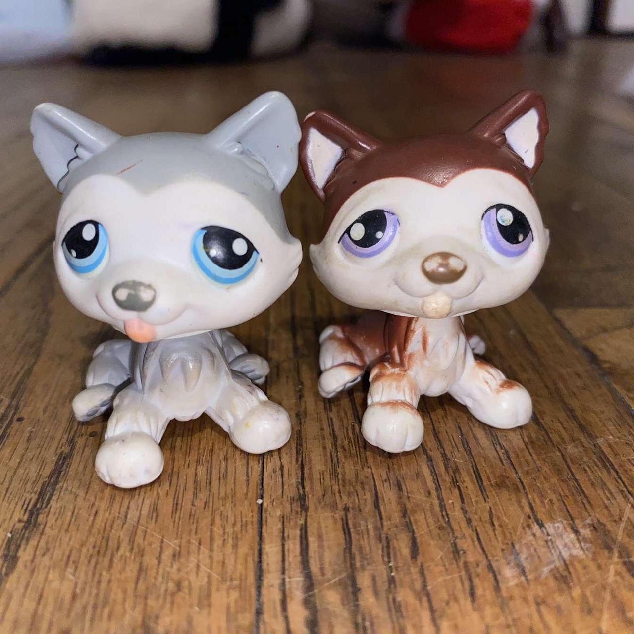Littlest Pet Shop set of 2 husky dogs #LPS #Huskies | Depop