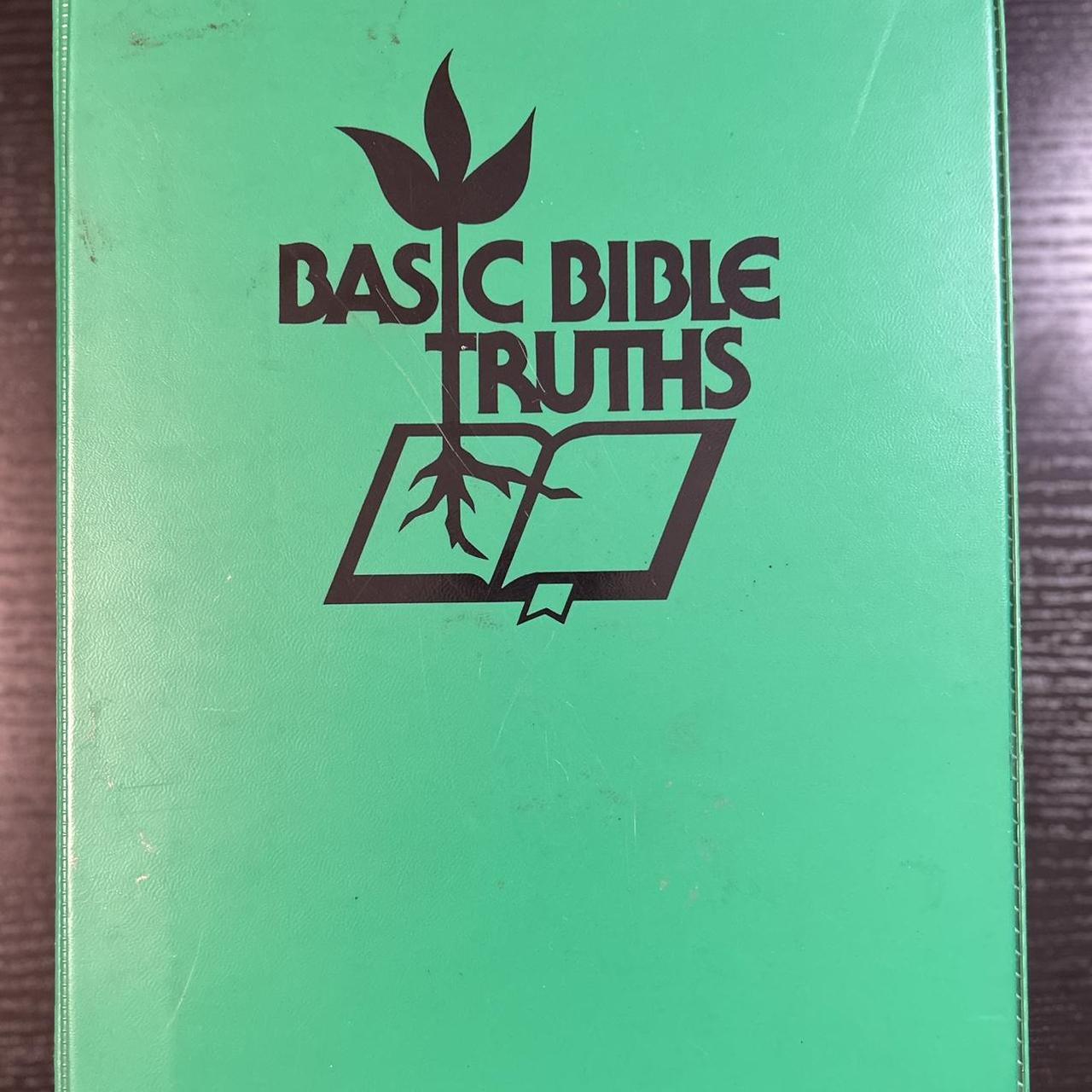 Basic Bible Truths Book on 8 Set Cassettes Developed... - Depop