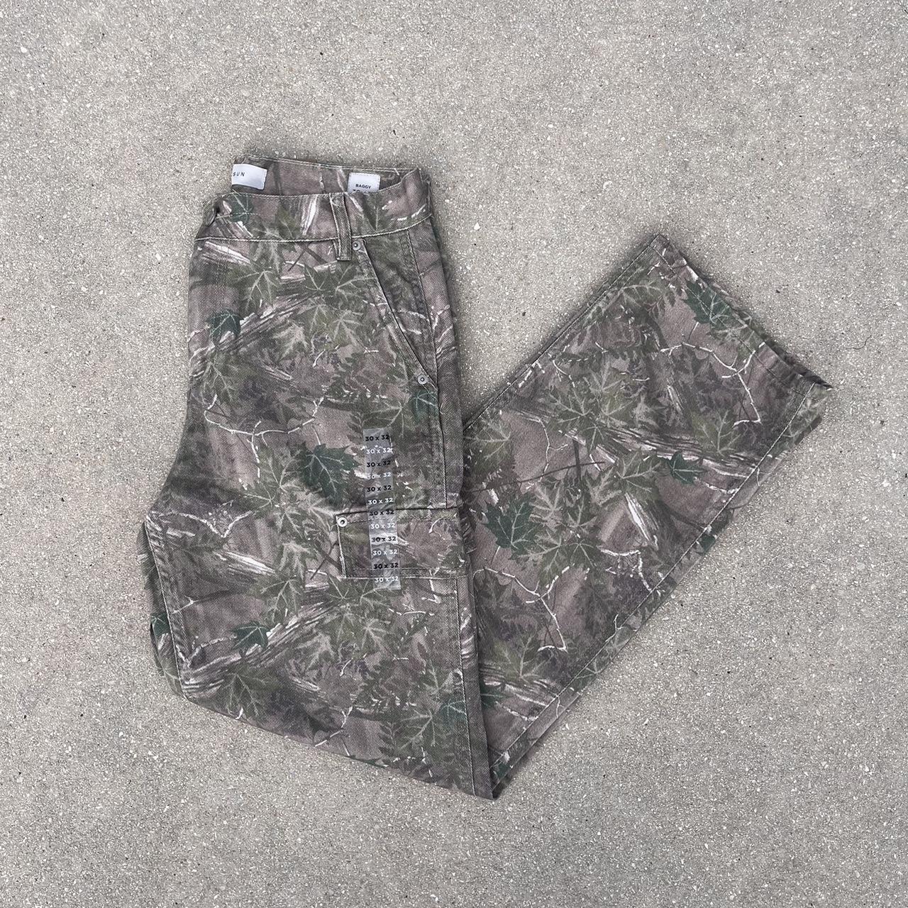 Brand new Pacsun CAMO cargo pants #camo - Depop